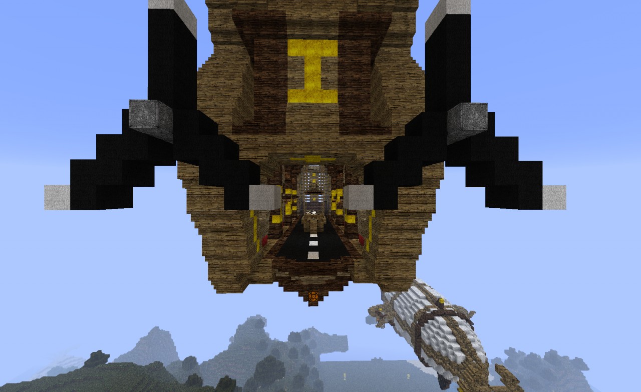 SteamPunk Carrier Minecraft Map