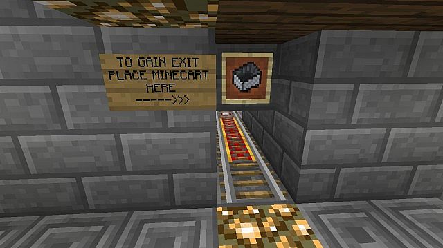 Minecart Train Station Minecraft Map