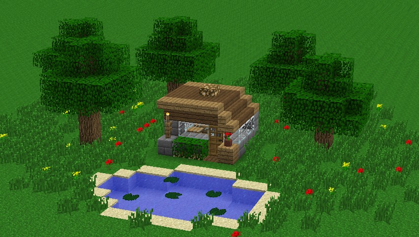 5x5 House Minecraft Map