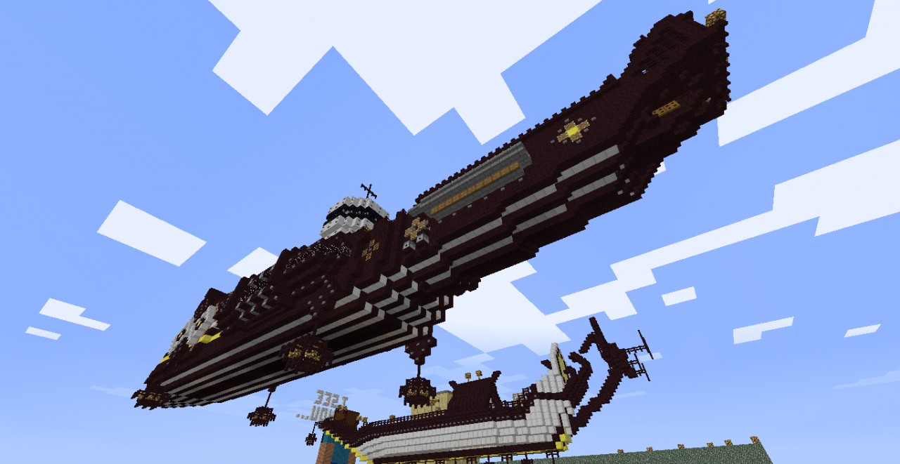 Imperial Hammershark BattleCruiser Minecraft Map