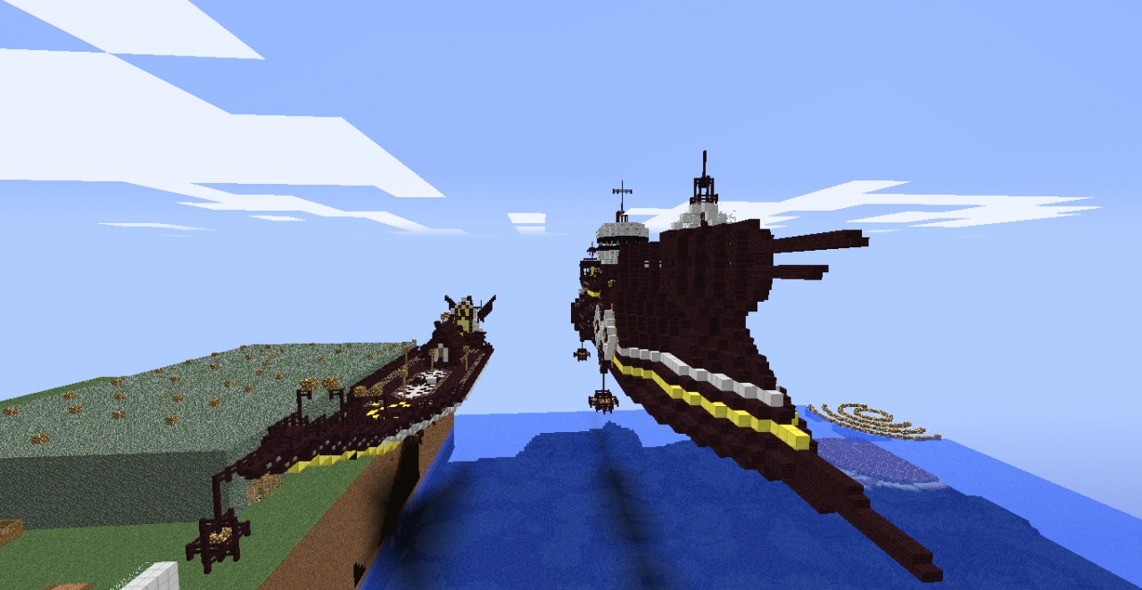 Imperial Hammershark BattleCruiser Minecraft Map
