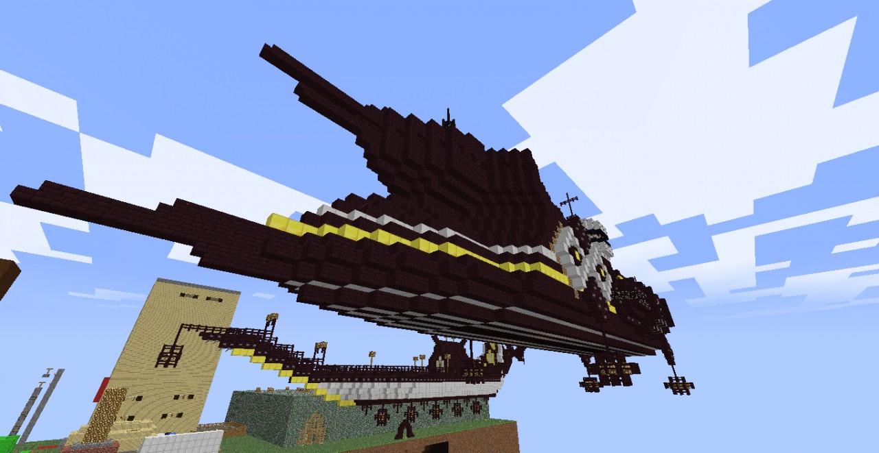 Imperial Hammershark BattleCruiser Minecraft Map