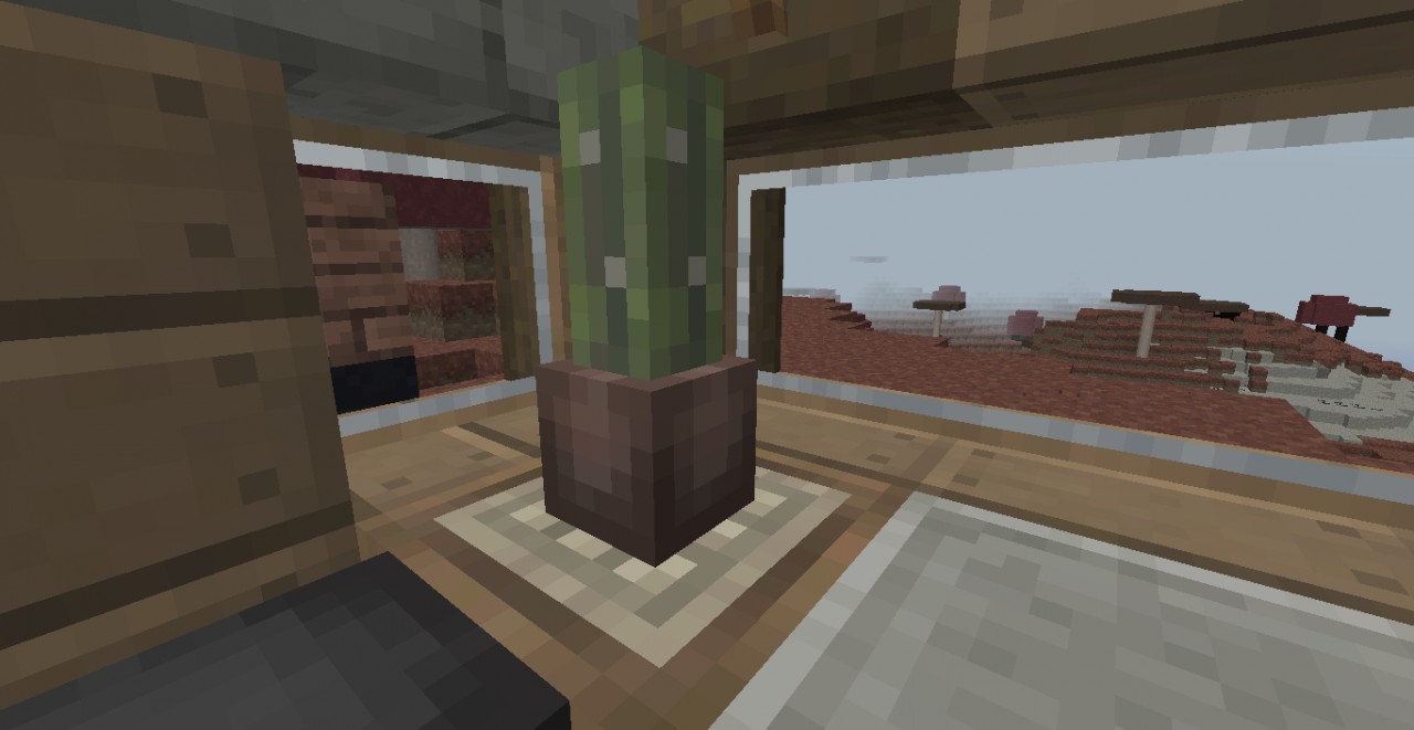 My Default House in Mushroom Biome Minecraft Map