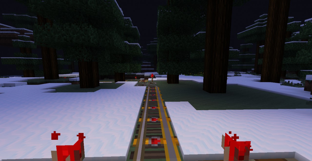 Minecart Ride Minecraft Map