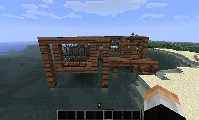 Above sea house Minecraft Map