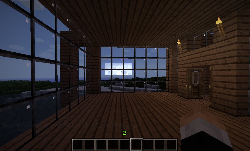 Above sea house Minecraft Map