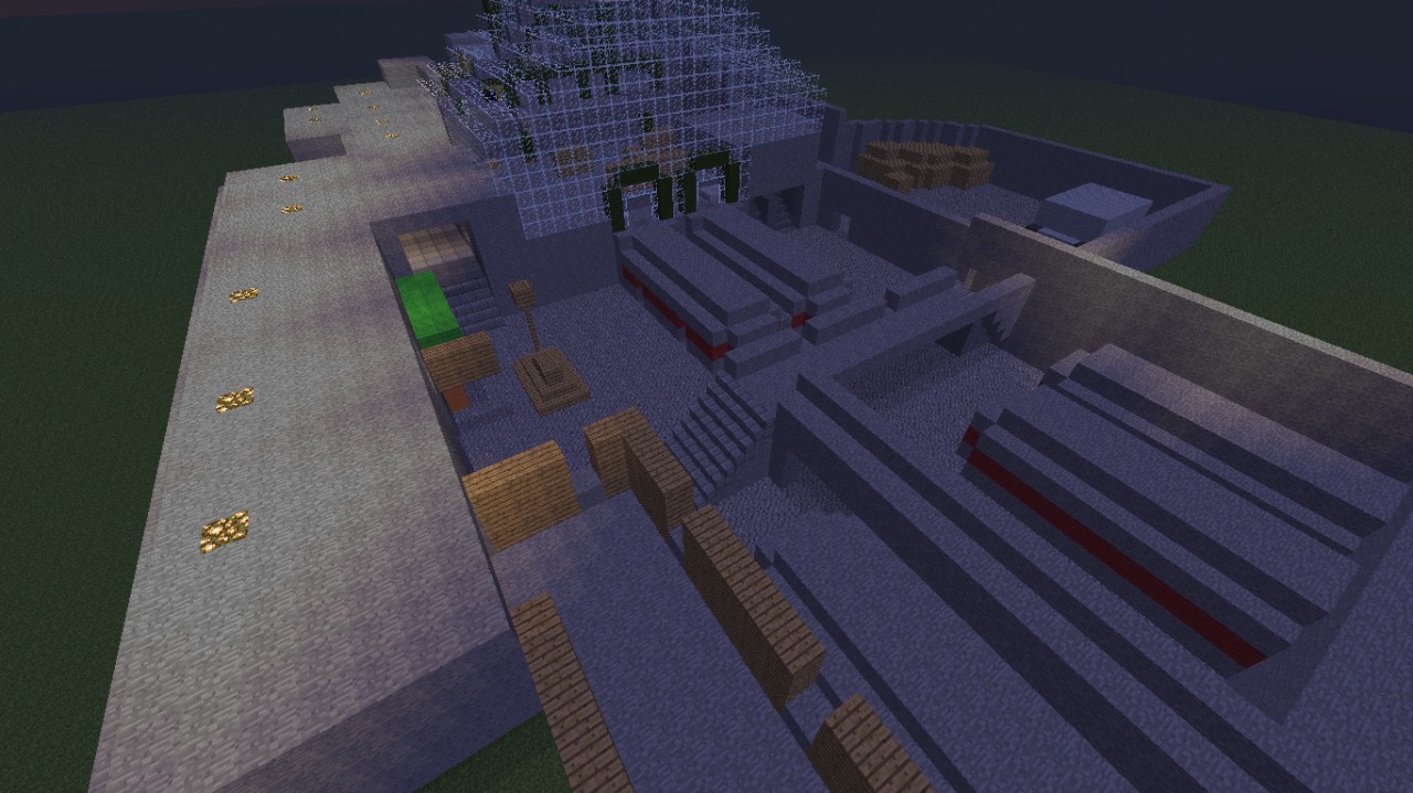 Undergound of MODERN WARFARE 3 Minecraft Map