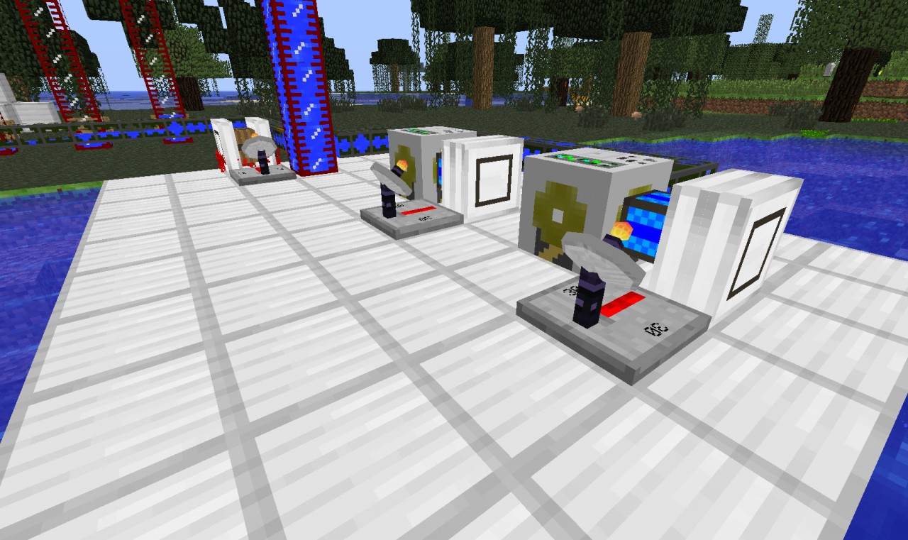Wireless Water Pump System Minecraft Map