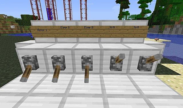 Wireless Water Pump System Minecraft Map