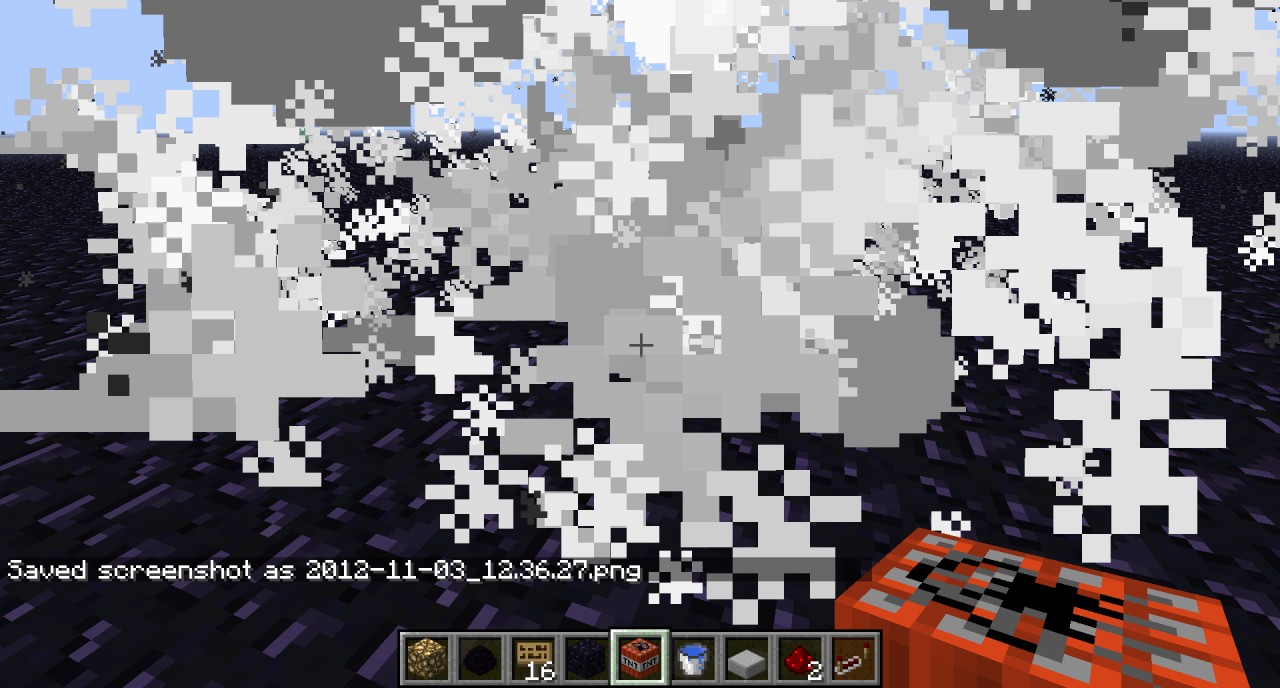 Auto TNT WORLD-WITH TNT CANNON!!!! Minecraft Map