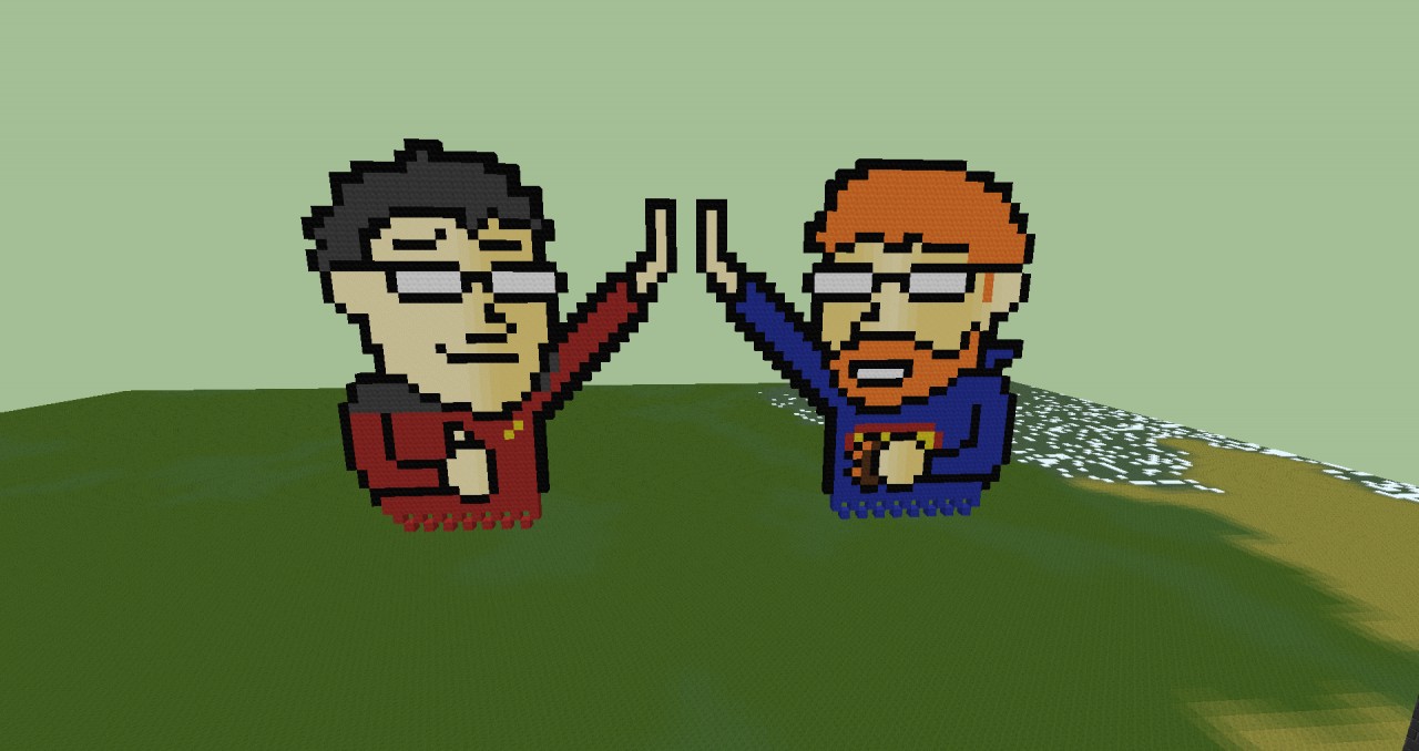 Pixel art collection Part 1 Minecraft Map