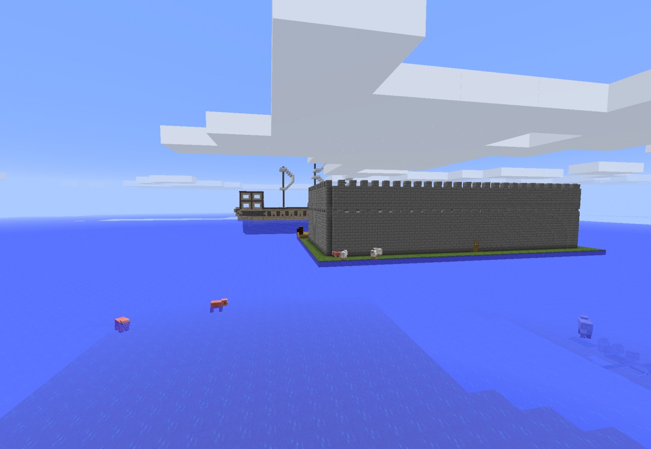 harbor defense Minecraft Map