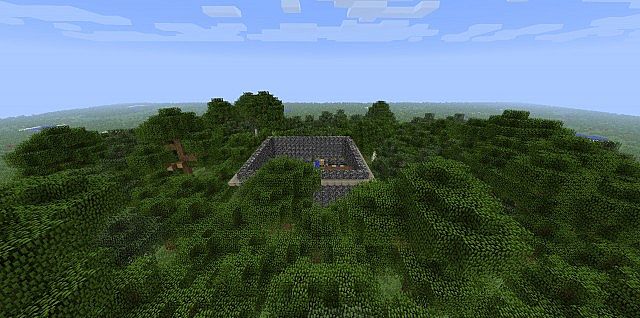 MEADOW TOWN SURVIVAL Minecraft Map