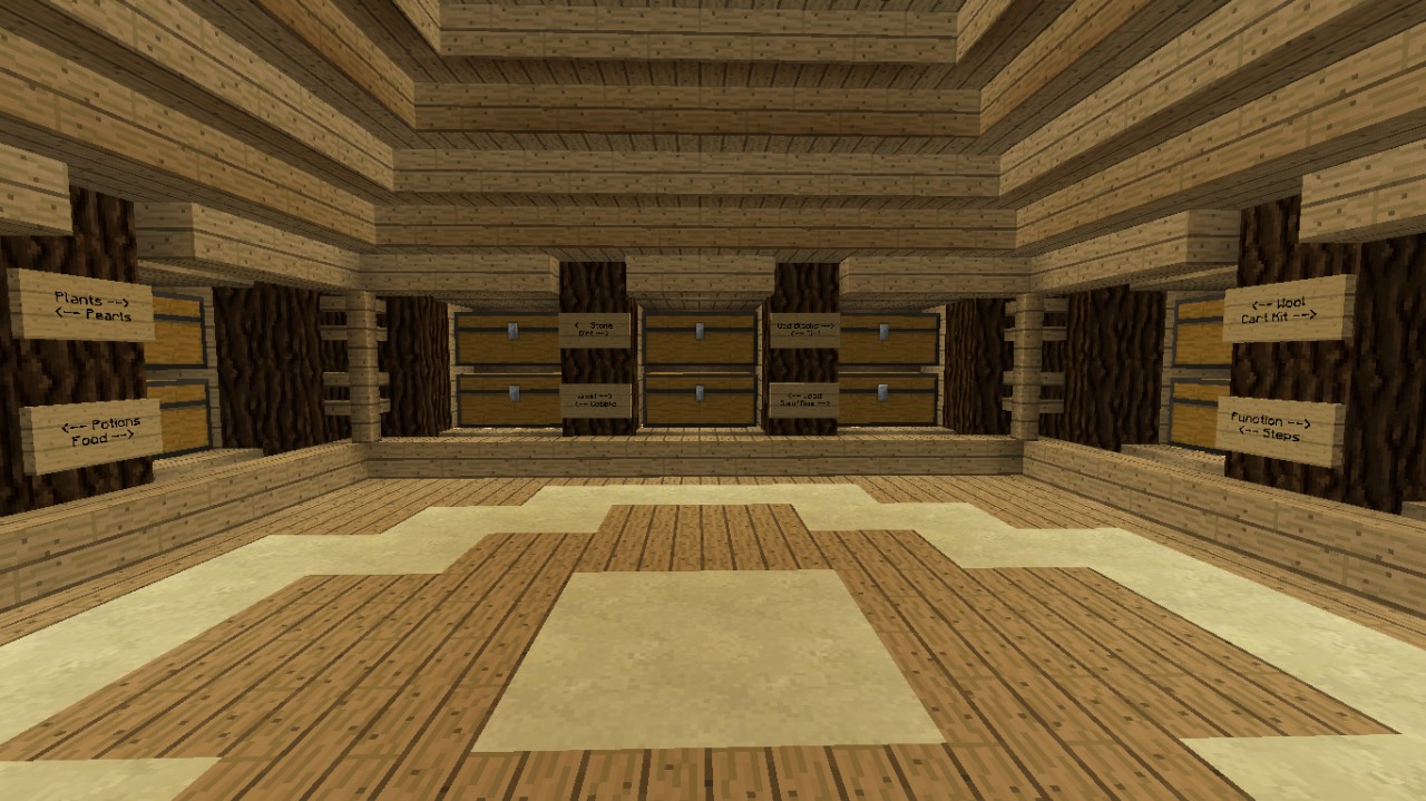 Etho Style Storage Room (Broken) Minecraft Map