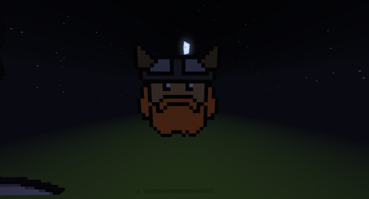 Yogscast - Duncan and Simon Pixel Art Minecraft Map