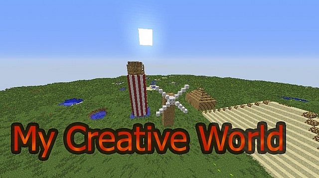 My "Creative" World Minecraft Map