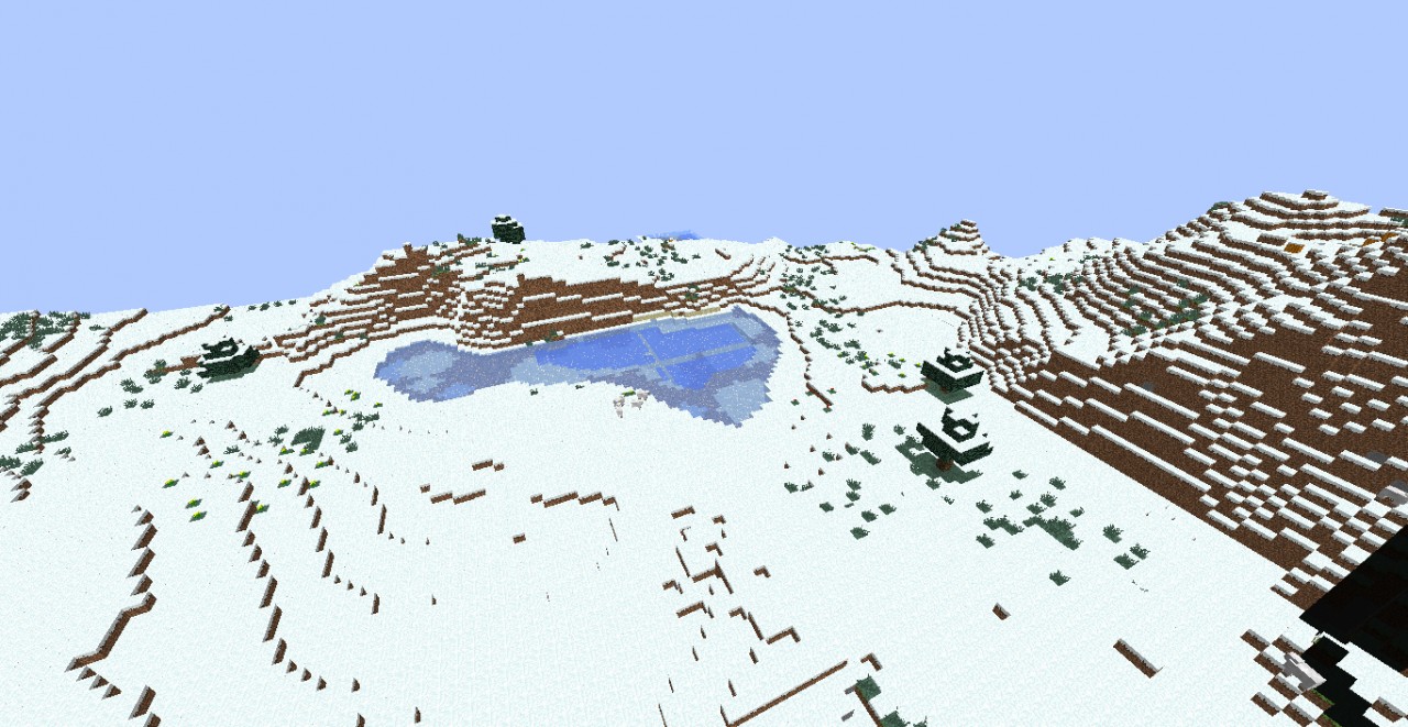 Adventure Map: Ice Age: Winter Wasteland Minecraft Map