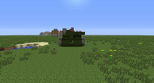 Working Tank Minecraft Map
