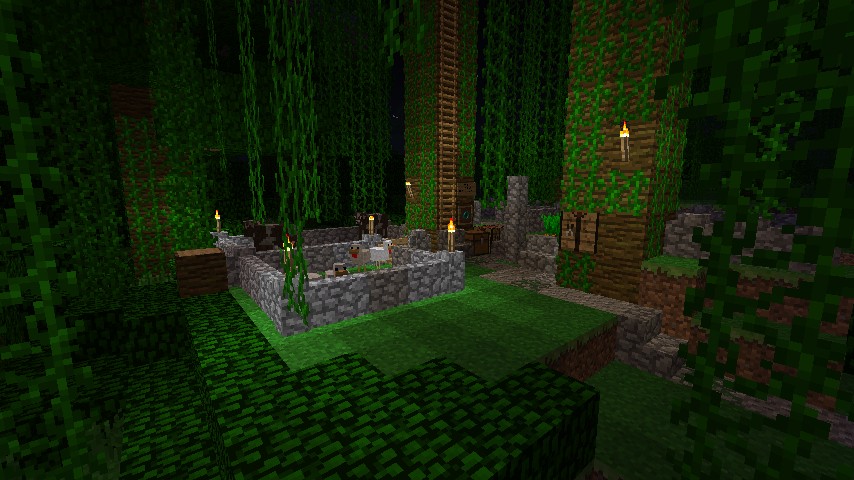 Tree Castle Minecraft Map