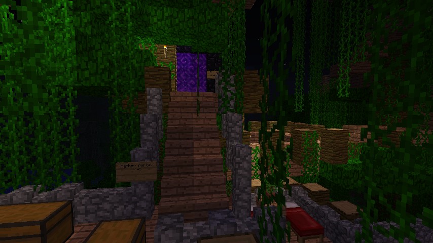 Tree Castle Minecraft Map