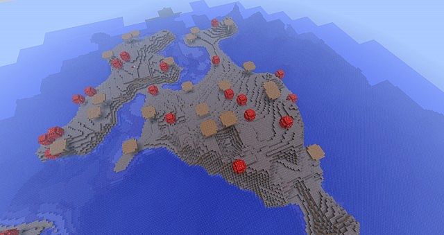 mushrooms Minecraft Map