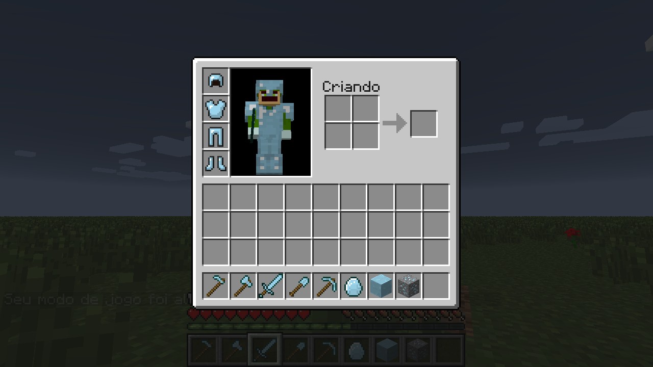 Blue Diamond Minecraft Texture Pack