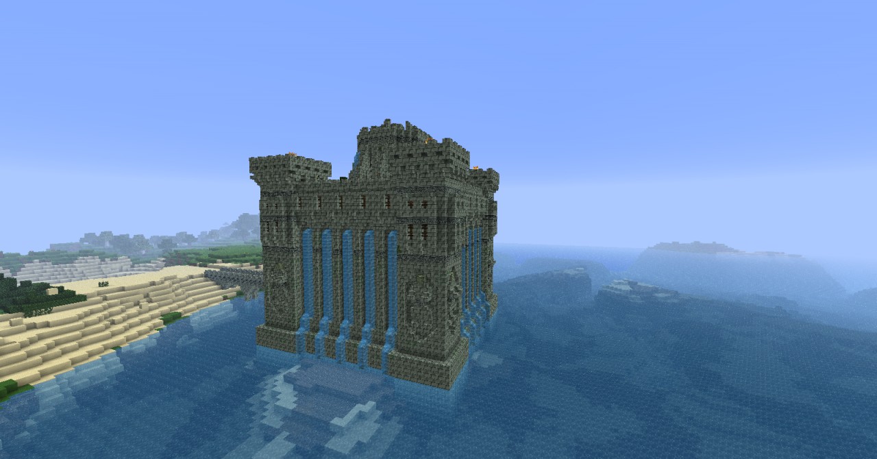 jungle fortress Minecraft Map