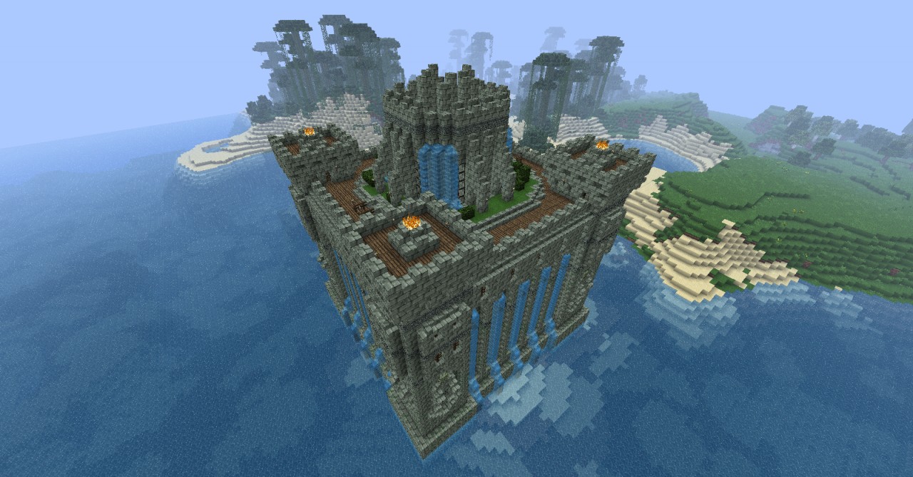 jungle fortress Minecraft Map