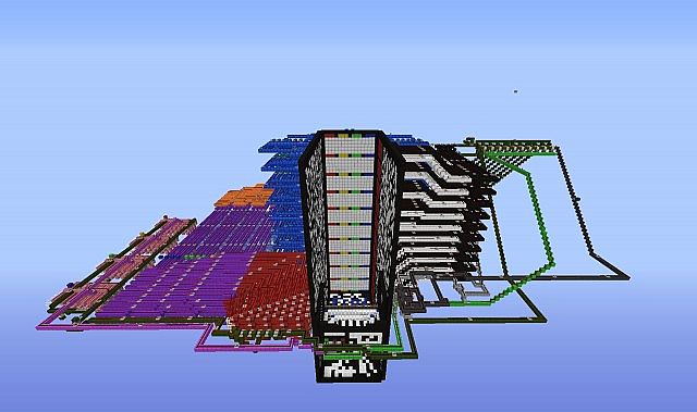 Huge Redstone Minigame: Mastermind Minecraft Map