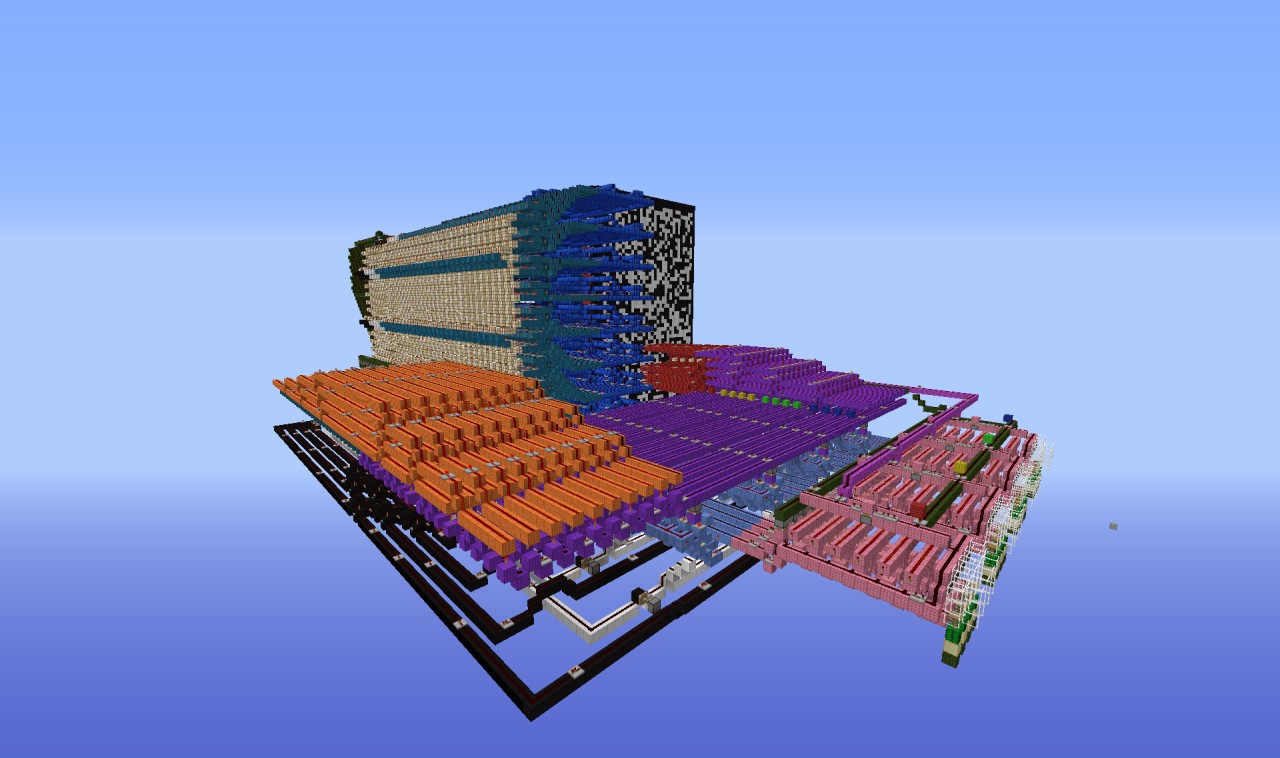 Huge Redstone Minigame: Mastermind Minecraft Map