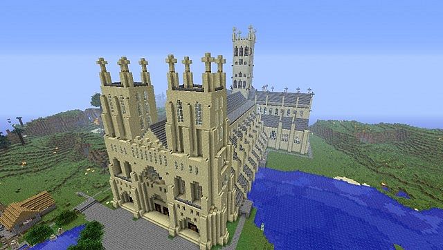 Washington National Cathedral. Minecraft Map