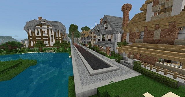 Victorian Village: A Minecraft City Minecraft Map