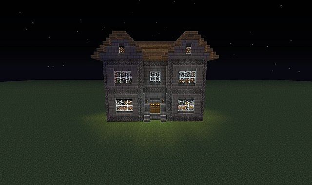 Stone house Minecraft Map