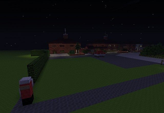 Minecraft IRL: The Street of my holiday home Minecraft Map