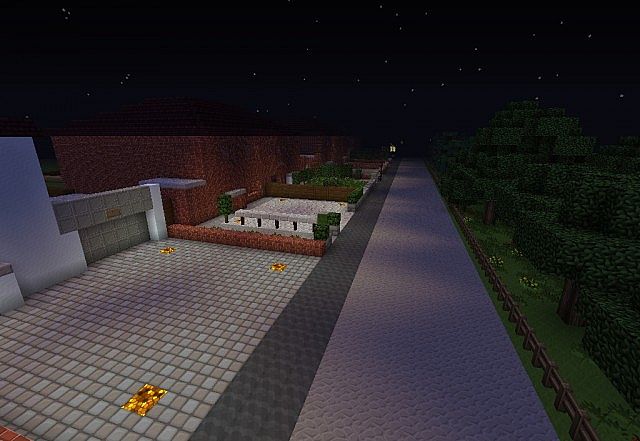 Minecraft IRL: The Street of my holiday home Minecraft Map
