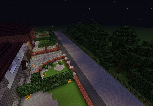 Minecraft IRL: The Street of my holiday home Minecraft Map