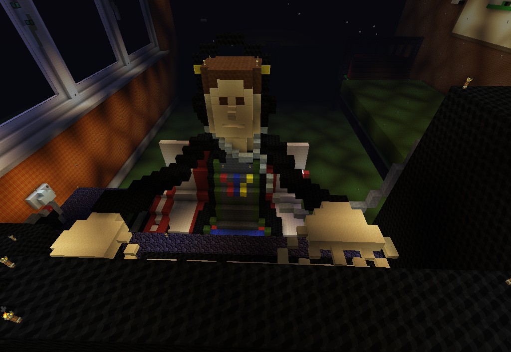 Scale Model of my Bedroom (1 block = 1cm approx.) Minecraft Map