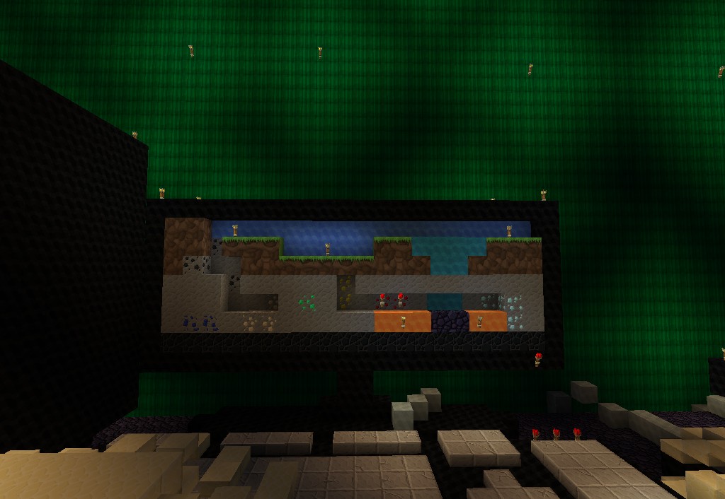 Scale Model of my Bedroom (1 block = 1cm approx.) Minecraft Map