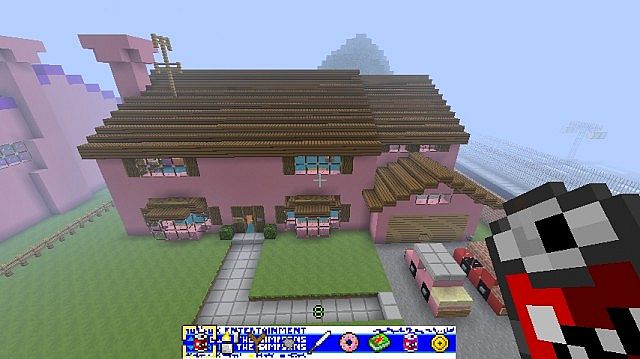 the simsons Minecraft Texture Pack