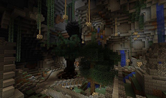 Underground Dwarven City Minecraft Map