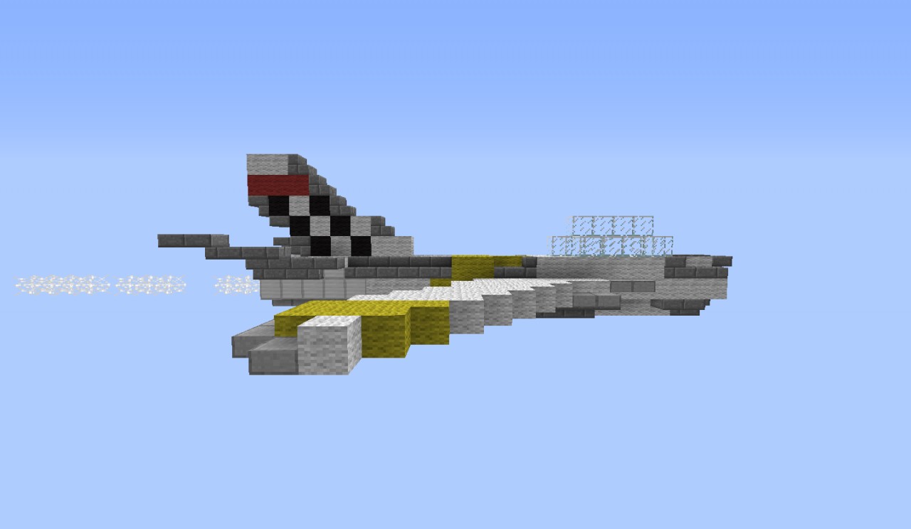 F-86 Sabre Minecraft Map