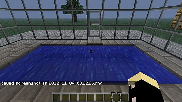 Glass Mansion Minecraft Map