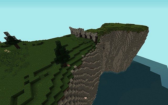 sea cliffs Minecraft Map
