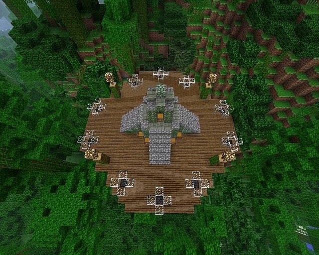 Hunger Games Arena Minecraft Map