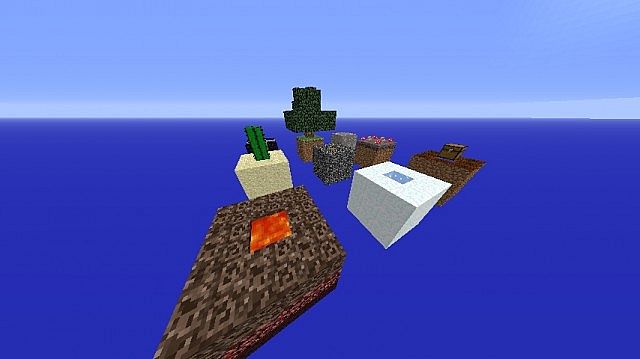 Sky Survival Blocks Minecraft Map