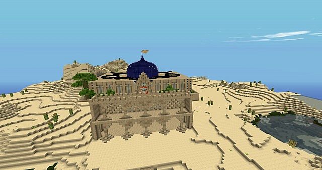 Epic Desert Temple Minecraft Map