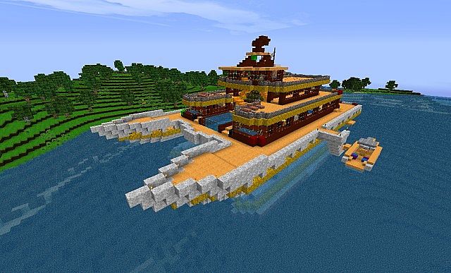 SWATH-Yacht - Superyacht Minecraft Map