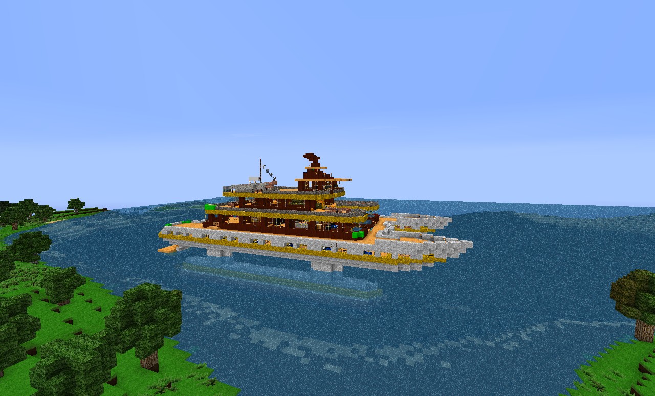 SWATH-Yacht - Superyacht Minecraft Map