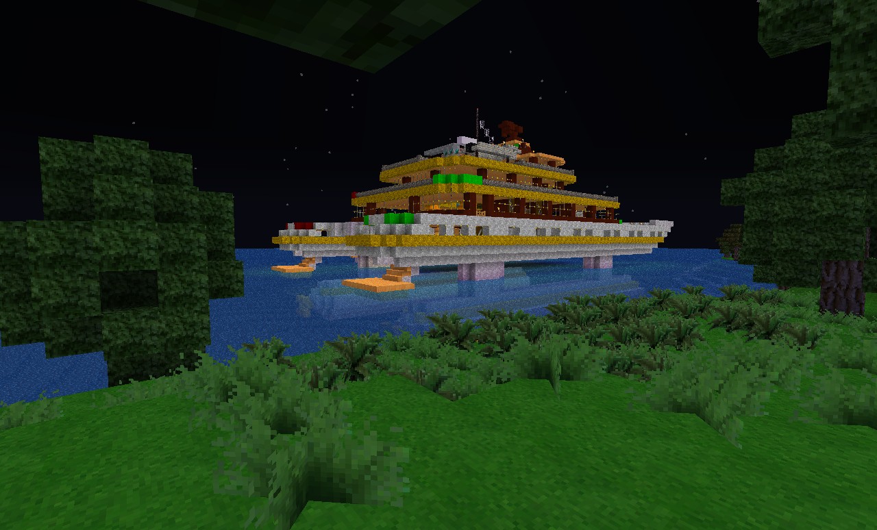 SWATH-Yacht - Superyacht Minecraft Map