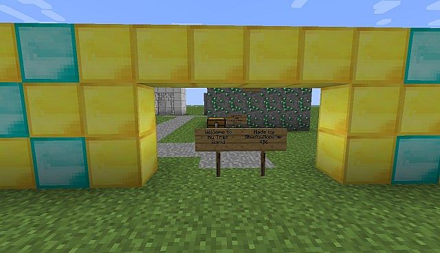 Trap World. Minecraft Map